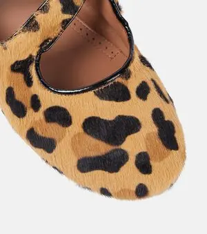 Alaïa Leopard-print Ballet Flats