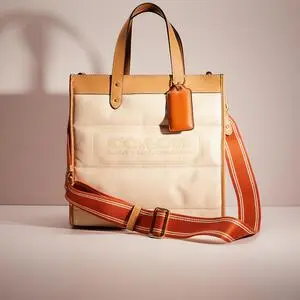 COACH Restored Field Colorblock Quilted Tote