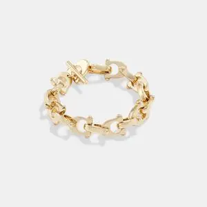 COACH Chunky Signature Chain Link Bracelet