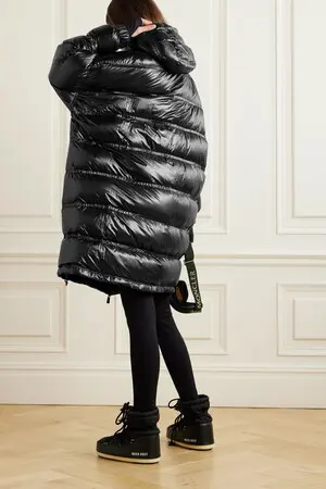 Moncler Rochelair Hooded Padded Quilted Shell Down Parka