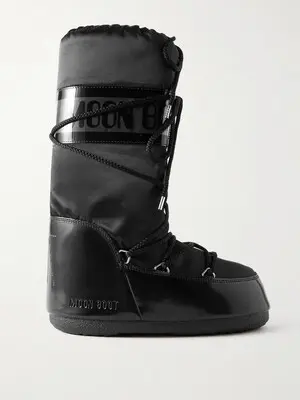 Moon Boot Icon Glance Snow Boots - Black