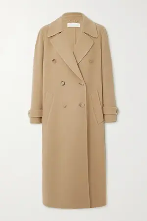 Chloé Double-breasted Wool And Cashmere-blend Coat