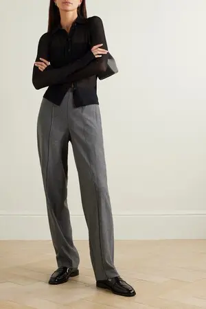 Vince Brushed Knitted Straight-leg Pants