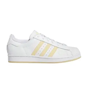Adidas Superstar Easy Yellow Sneakers - White