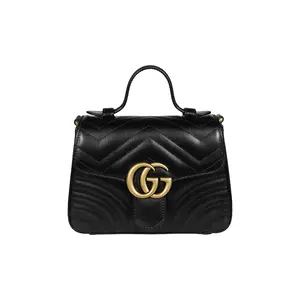 Gucci Gg Marmont Mini Top Handle Bag
