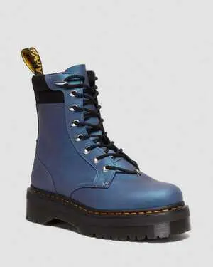 Dr. Martens Jadon Ii Pull Up Leather Platform Boots