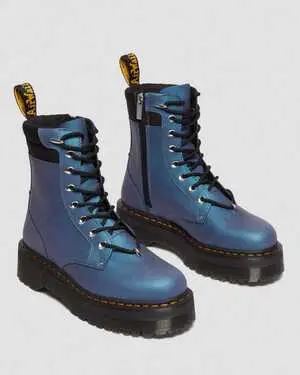 Dr. Martens Jadon Ii Pull Up Leather Platform Boots