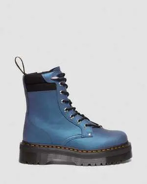Dr. Martens Jadon Ii Pull Up Leather Platform Boots