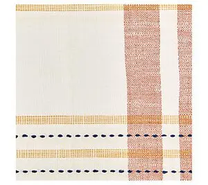 DESIGN IMPORTS Veranda Plaid Table Runner 14'x7 2
