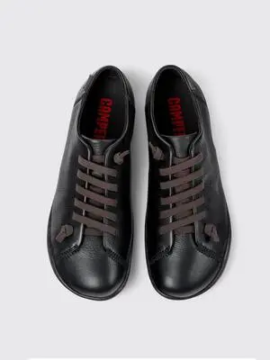 Camper Peu Leather Sneakers - Black