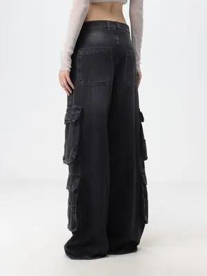 DIESEL® D-sire Cargo Denim Jeans - Black