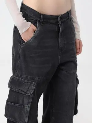 DIESEL® D-sire Cargo Denim Jeans - Black