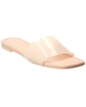 STUART WEITZMAN Summer Vinyl Slide Sandal - Beige