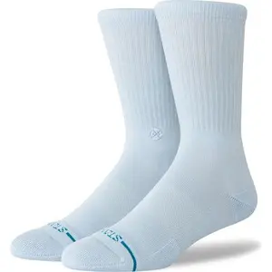 Stance Stance Icon Crew Socks Iceblue