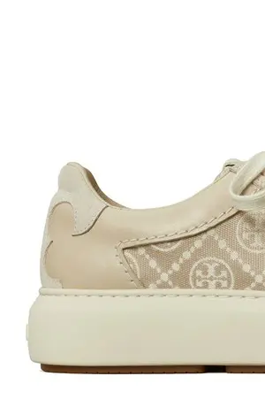 Tory Burch T Monogram Ladybug Sneakers - Birch/new Cream/calcare