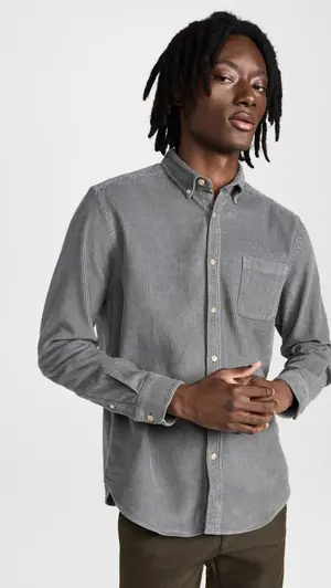 Portuguese Flannel Lobo Corduroy Shirt
