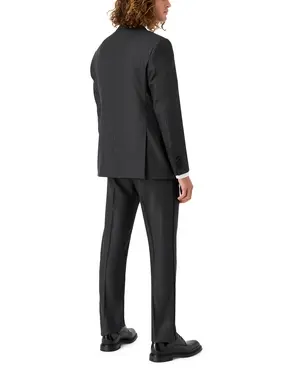 Emporio Armani G Line Regular Fit Single Breasted Peak Lapel Tuxedo - Solid Dark