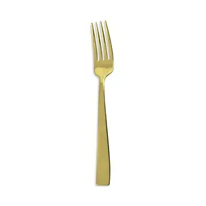 SAMBONET Flat Stainless Steel Serving Fork - Gold
