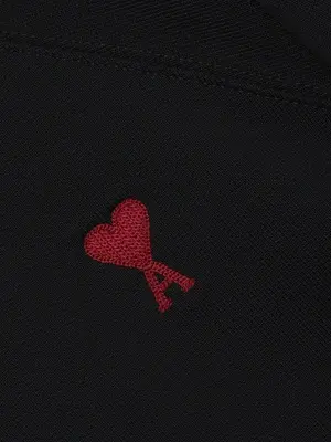 AMI Paris De Coeur Logo Sweatshirt - Noir