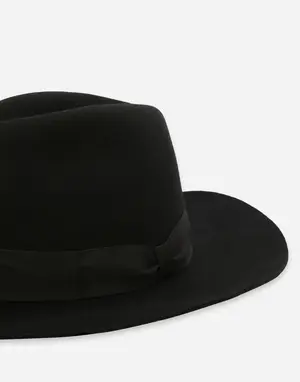 Dolce & Gabbana Wool Felt Fedora Hat