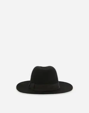 Dolce & Gabbana Wool Felt Fedora Hat