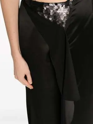 GEMY MAALOUF Sequin-embellished Maxi Skirt
