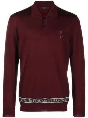 Billionaire Embroidered Polos For Men