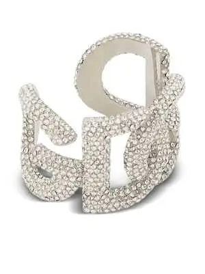 Dolce & Gabbana Crystal-embellished Cuff Bracelet