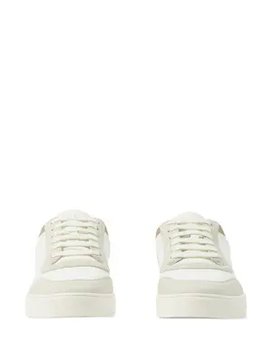 Burberry Check Panel Sneakers