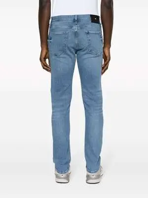 Tommy Hilfiger Mid-rise Slim-cut Jeans - Blue