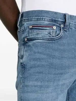 Tommy Hilfiger Mid-rise Slim-cut Jeans - Blue