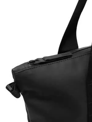 Rains Mini Logo-embossed Tote Bag - Black