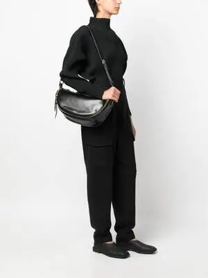 LANCEL Medium Origami Crossbody Bag - Black
