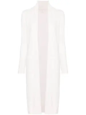 TEDDY CASHMERE Venezia Open-front Cashmere Cardigan - White