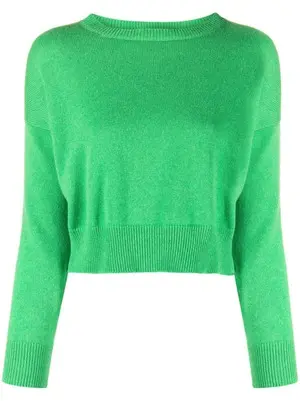 Teddy Cashmere Drop Shoulder Sweaters For Women