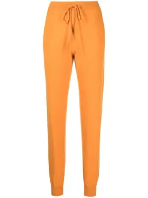 TEDDY CASHMERE Milano Track Pants - Orange