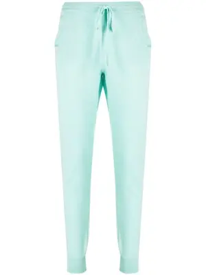 TEDDY CASHMERE Milano Cashmere Track Pants - Green