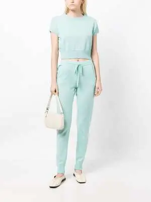 TEDDY CASHMERE Milano Cashmere Track Pants - Green