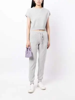 TEDDY CASHMERE Milano Cashmere Track Pants - Grey