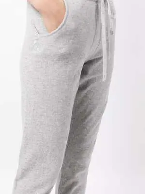 TEDDY CASHMERE Milano Cashmere Track Pants - Grey