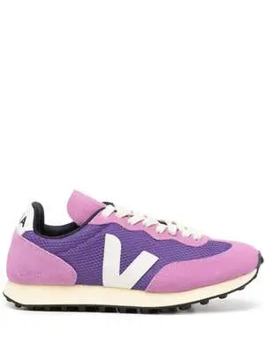 VEJA Rio Branco Leather Sneakers - Purple