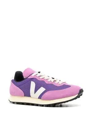 VEJA Rio Branco Leather Sneakers - Purple