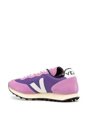 VEJA Rio Branco Leather Sneakers - Purple
