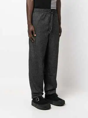 Kenzo Check-pattern Tapered Trousers