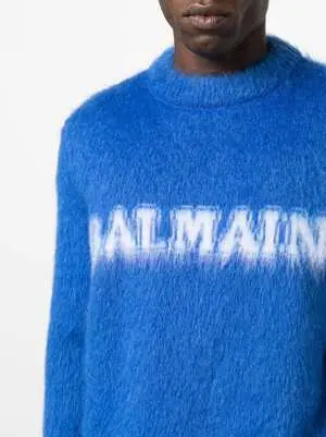 Balmain Logo-print Jumper