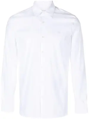 Lacoste Logo-patch Cotton Blend Shirt