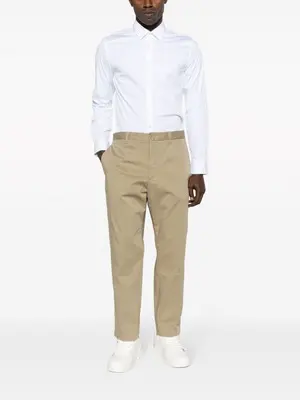 Lacoste Logo-patch Cotton Blend Shirt