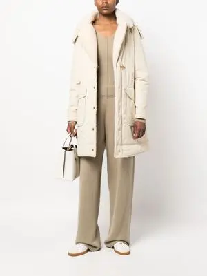 FAY Detachable-hood Parka Coat