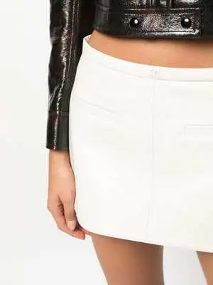 COURREGES High-shine Mini Skirt