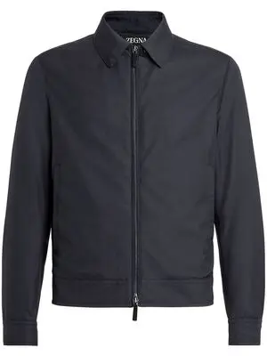 Zegna Leggerissimo Zipped-up Shirt Jacket